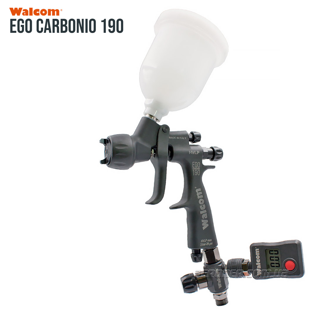Миникраскопульт Walcom Ego Carbonio HVLP купить в Украине, цена в ...